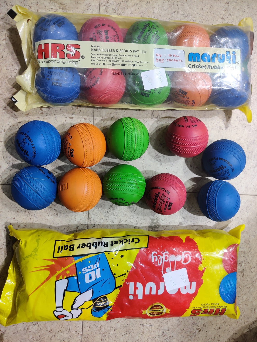 HRS Maruti Googly Rubber Ball – Sonu Sports