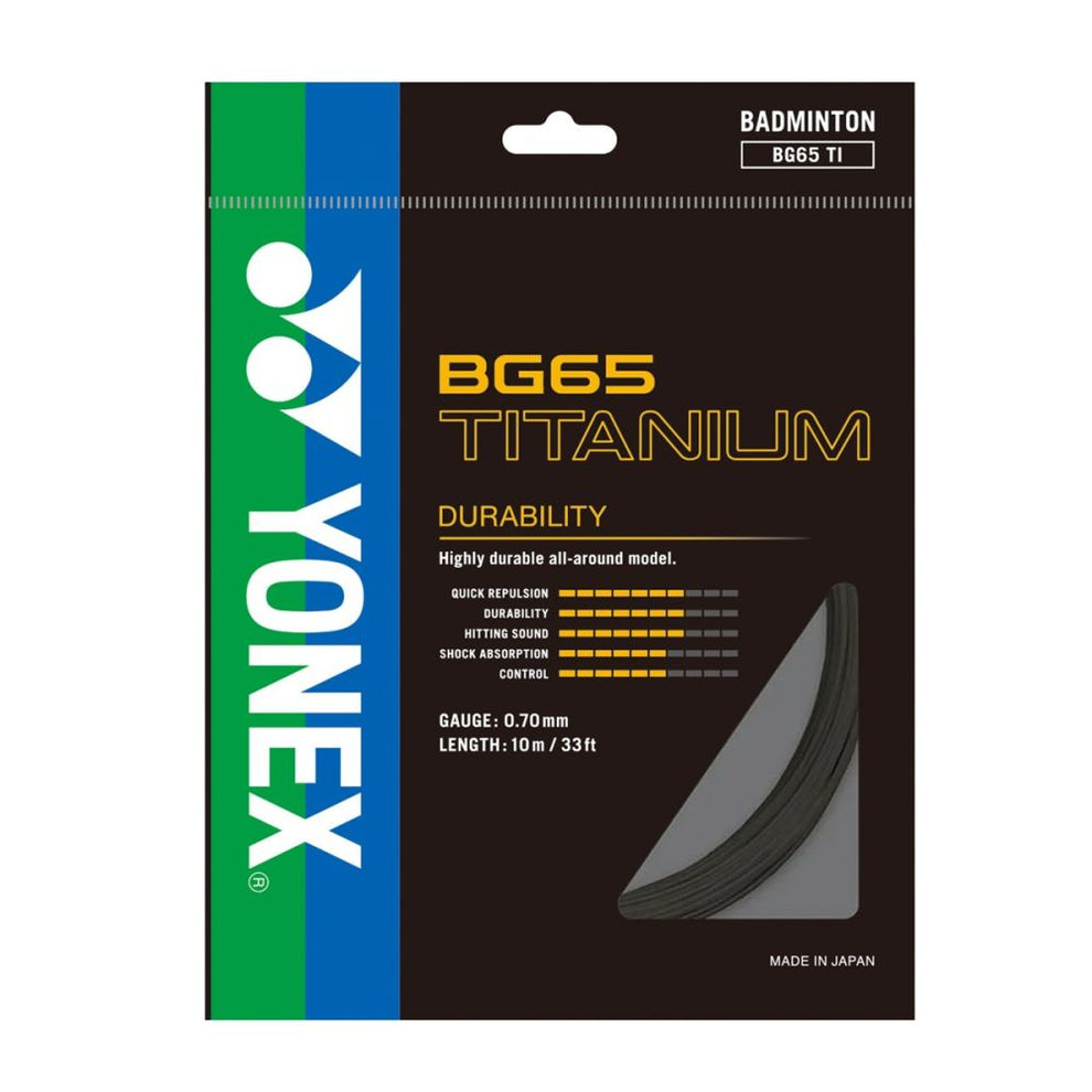 YONEX BG 65 Titanium Badminton String – Sonu Sports